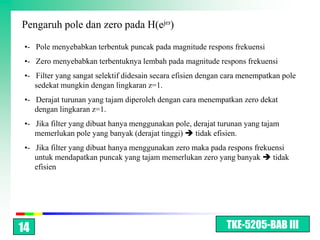 Bab iii transformasi z | PPSX