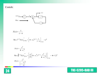 Bab iii transformasi z | PPSX