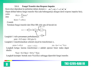 Bab iii transformasi z | PPSX