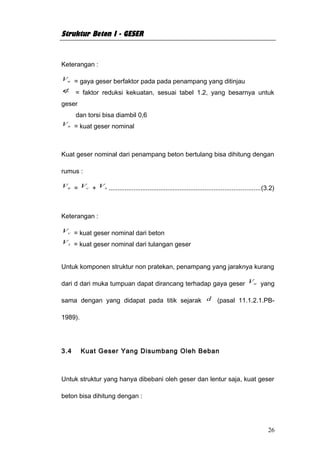 Bab iii analisis geser | DOC