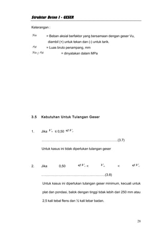 Bab iii analisis geser | DOC