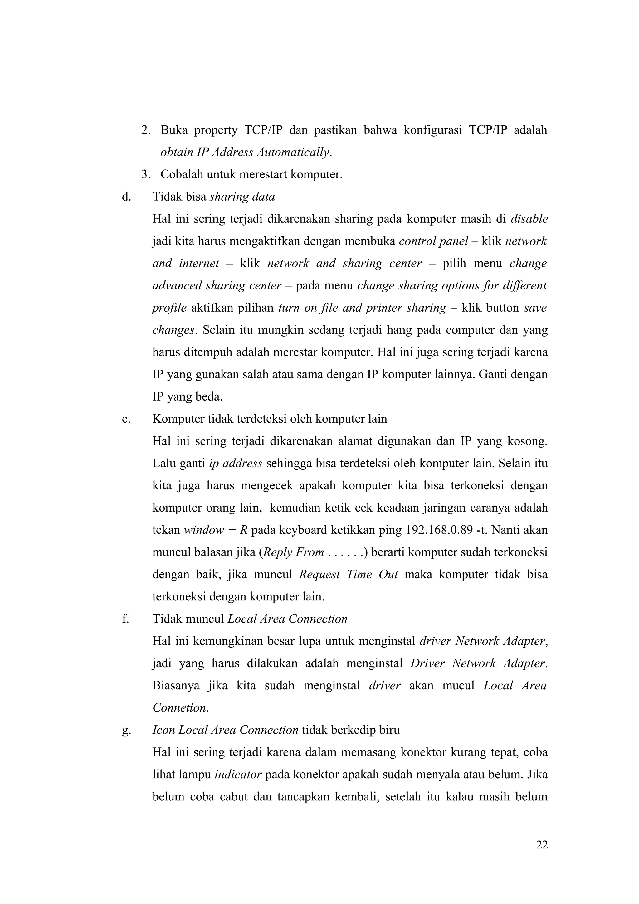 Bab iii bidang pekerjaan kp | PDF