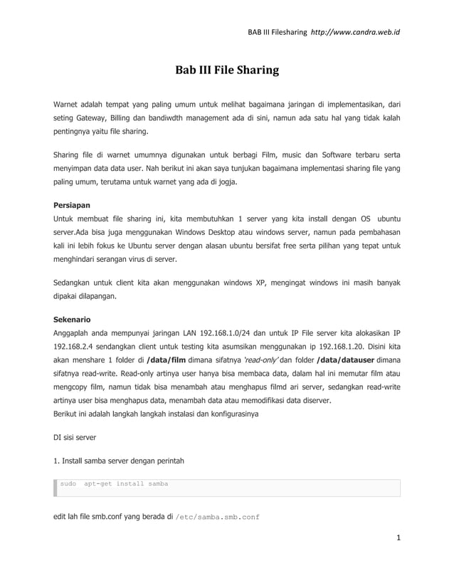 Bab iii filesharing | DOC