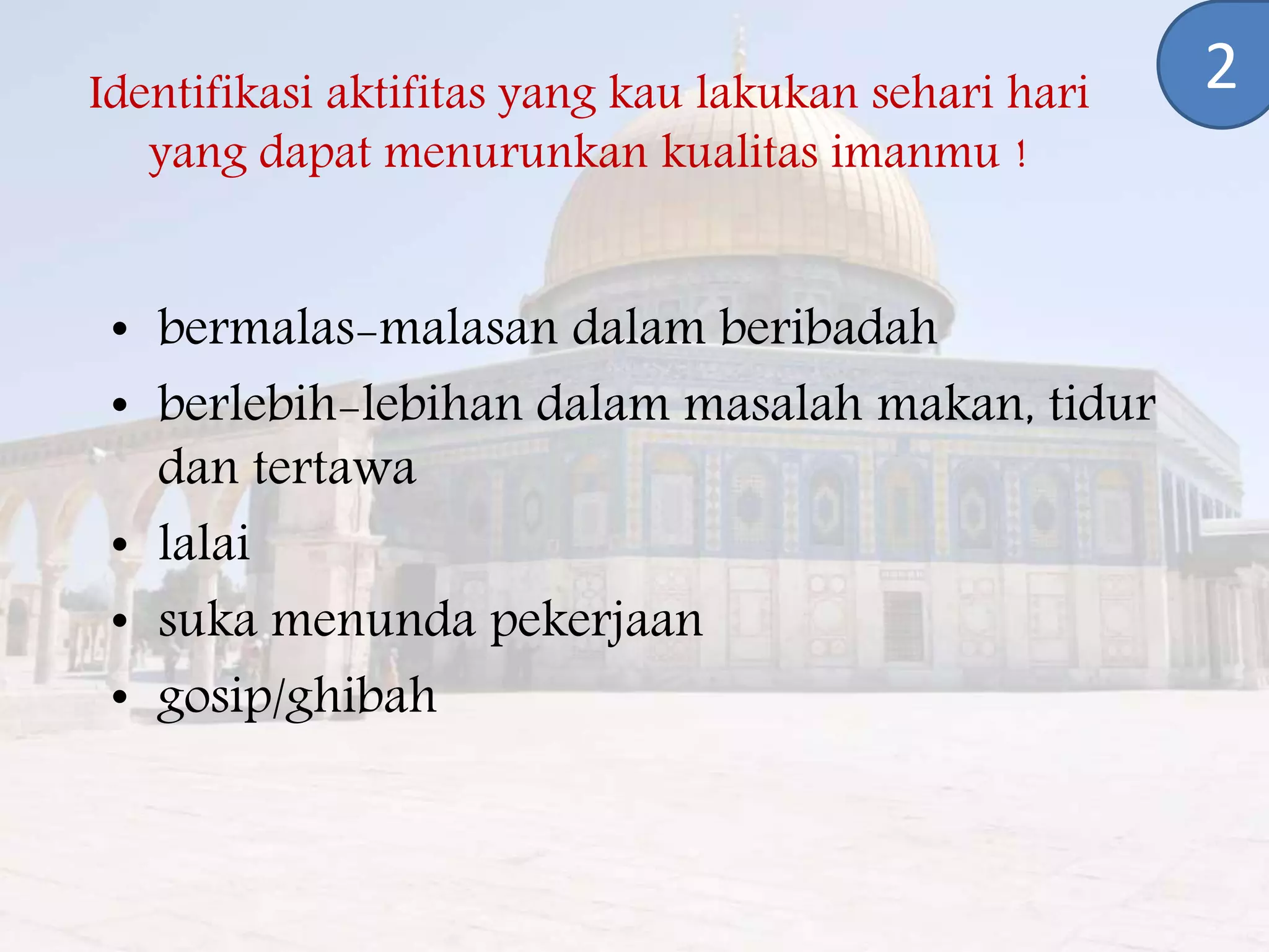 iman, islam, ihsan | PPTX