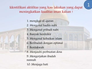 iman, islam, ihsan | PPTX