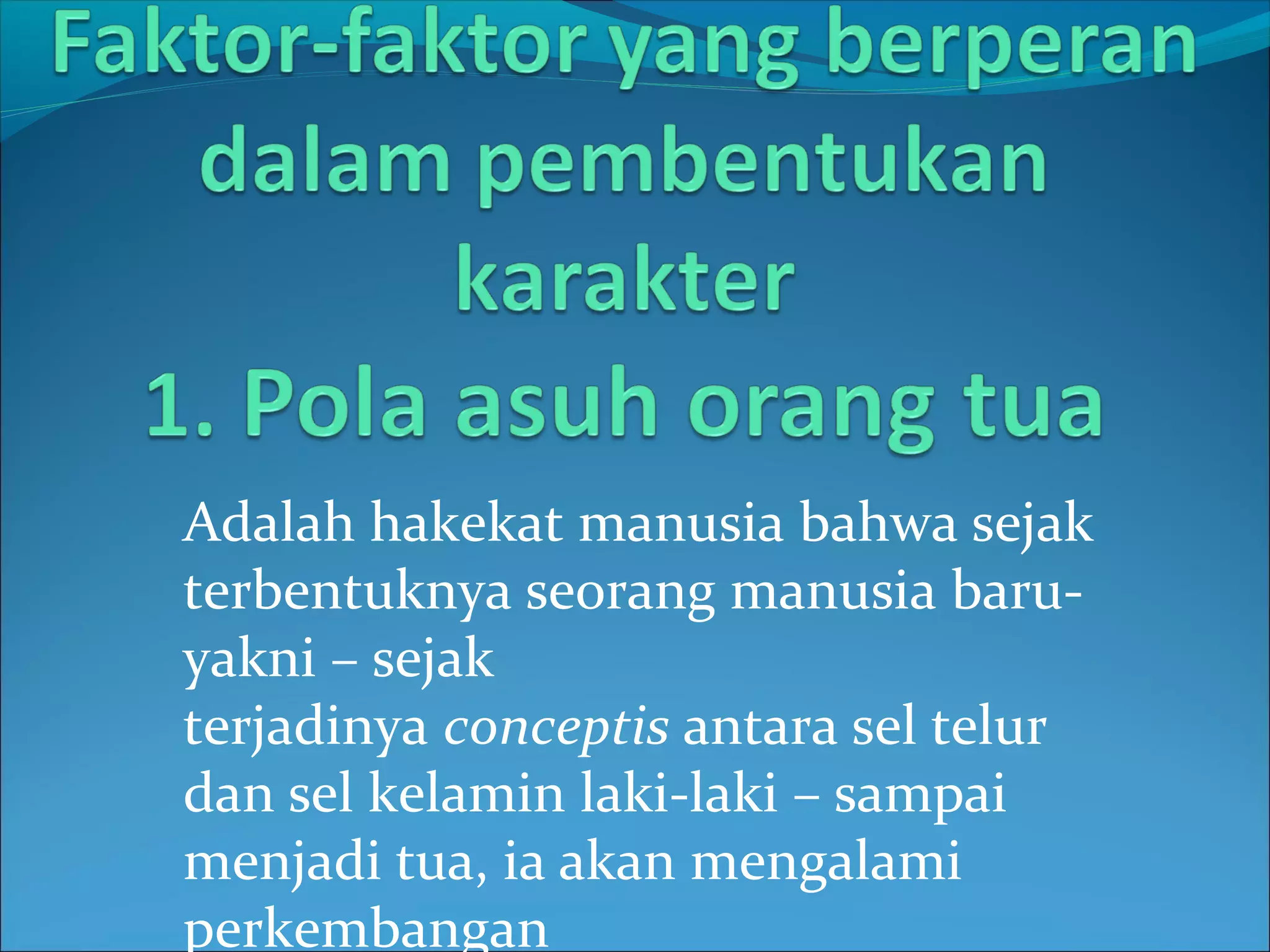 Bab iii karakter remaja kristen kelas x | PPT