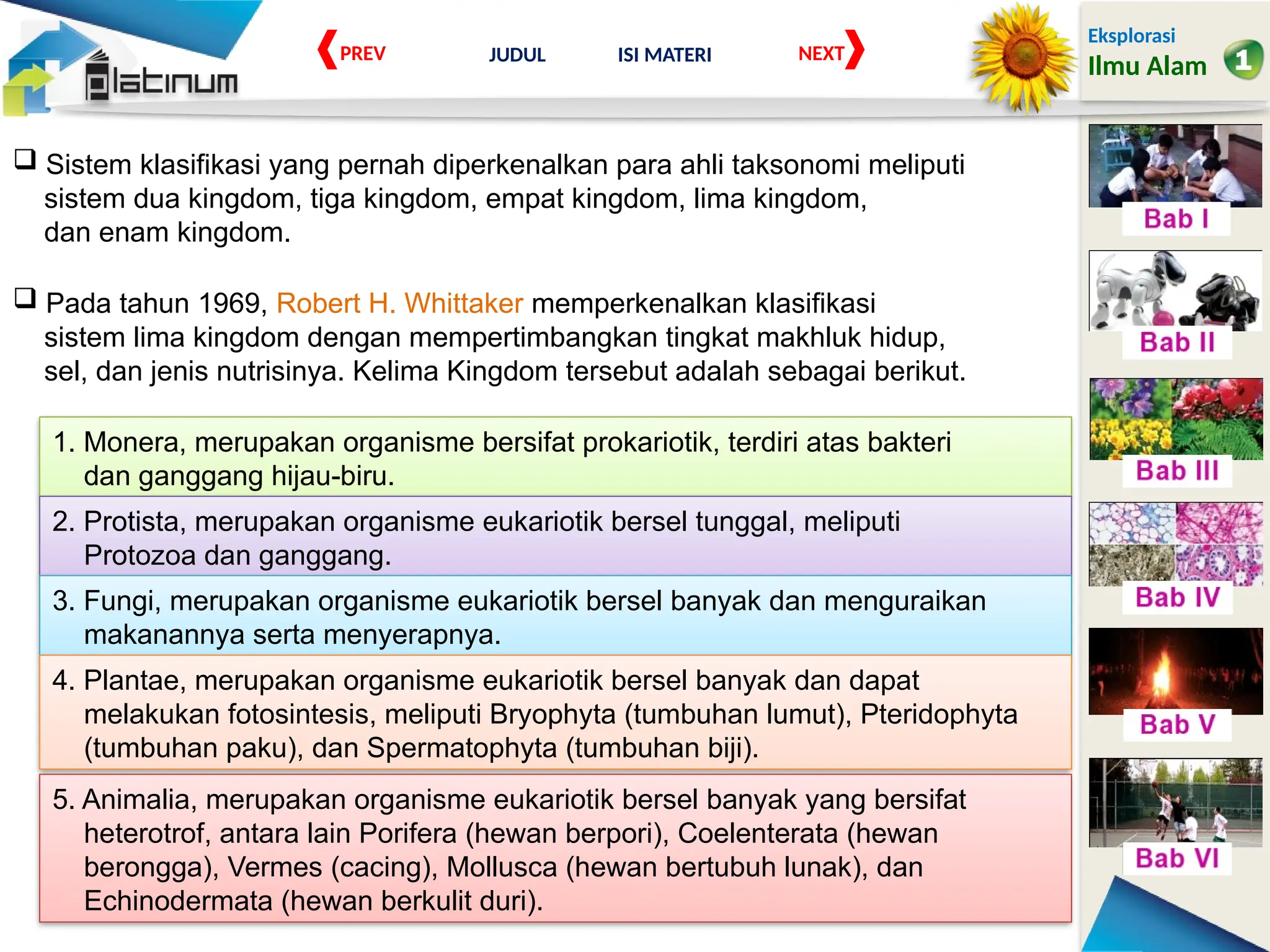 Klasifikasi makhluk hidup adalah pengelompokan makhluk hidup ...