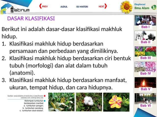 Klasifikasi makhluk hidup adalah pengelompokan makhluk hidup ...