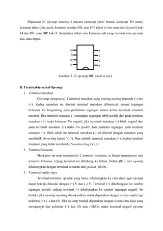 Bab iii materi_op-_amp | PDF