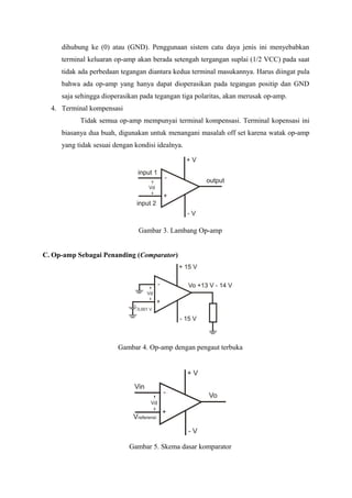 Bab iii materi_op-_amp | PDF