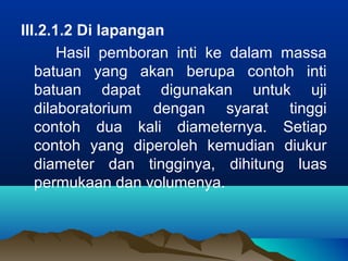 Bab iii mekanika batuan | PPT