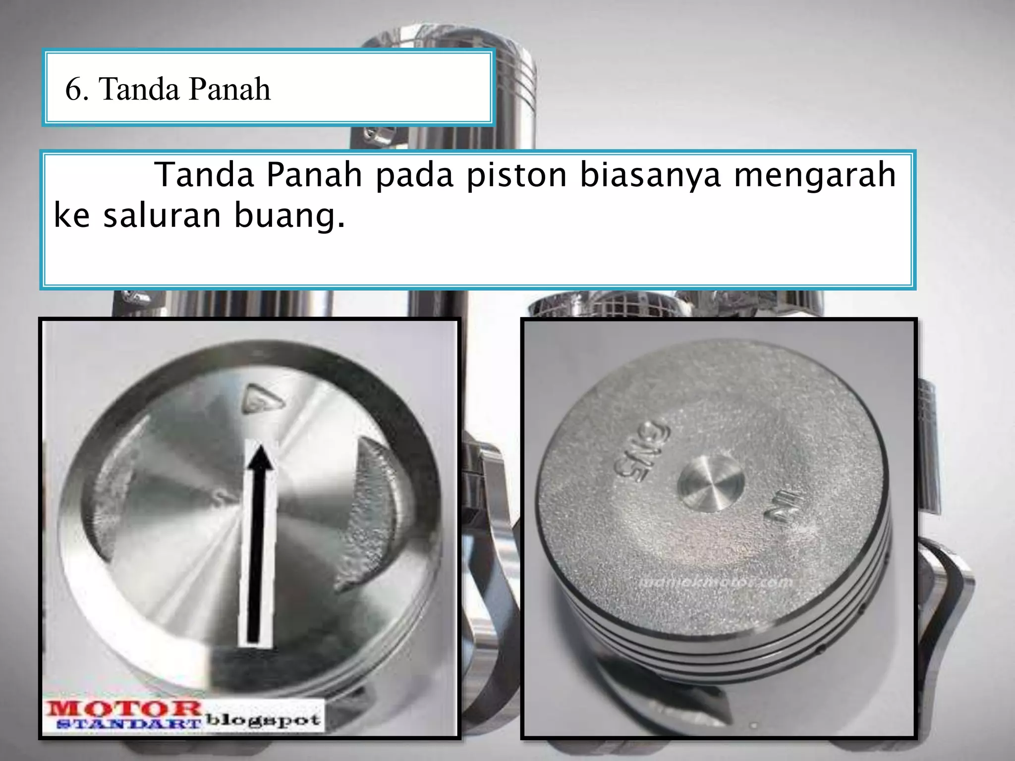 BAB III : Komponen Pokok Motor Bensin | PPTX