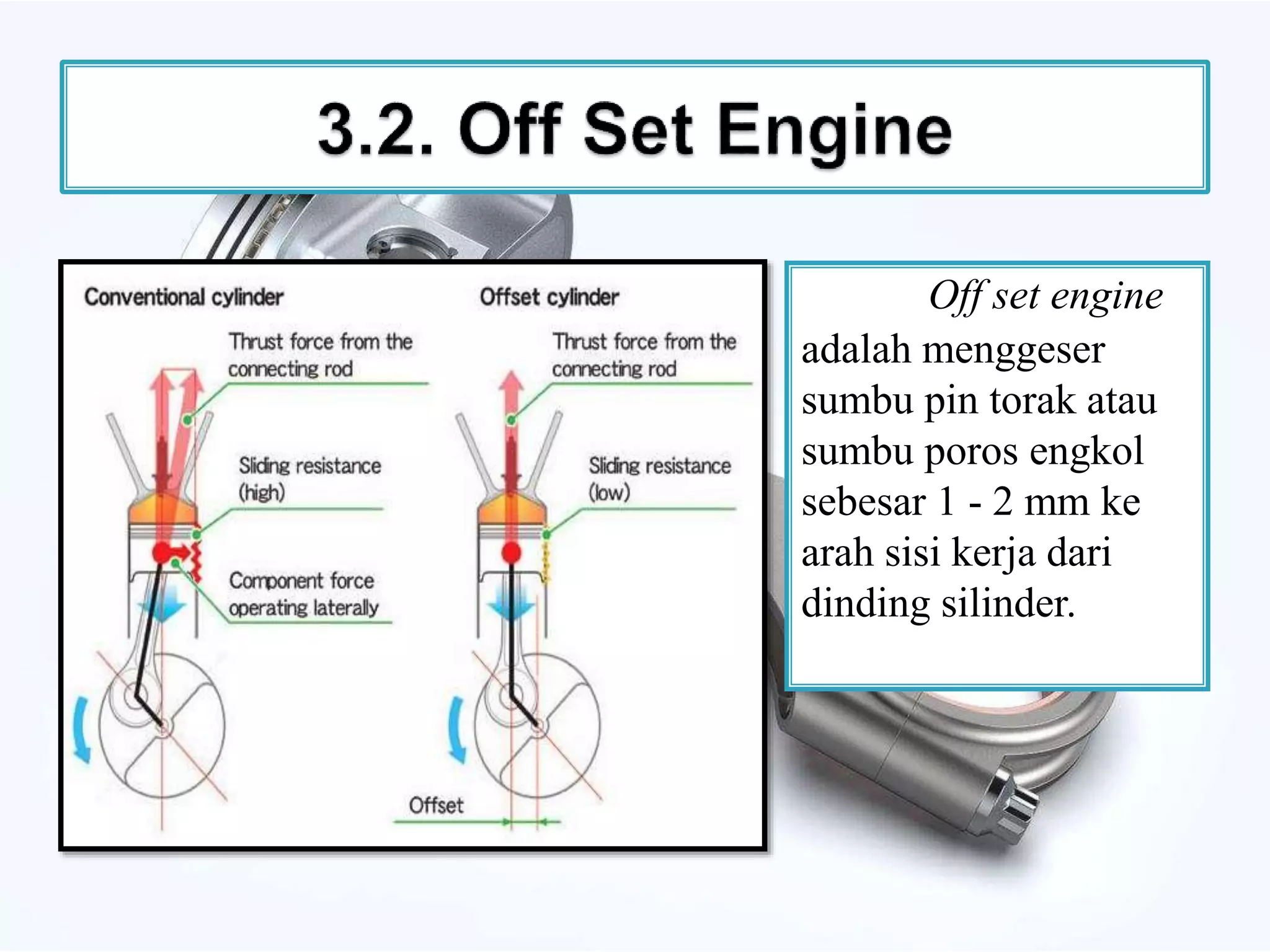 BAB III : Komponen Pokok Motor Bensin | PPTX