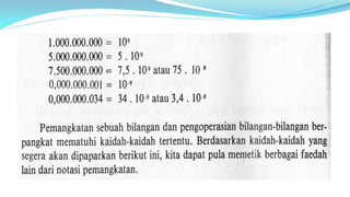 Bab iii pangkat akar dan logaritma | PPTX