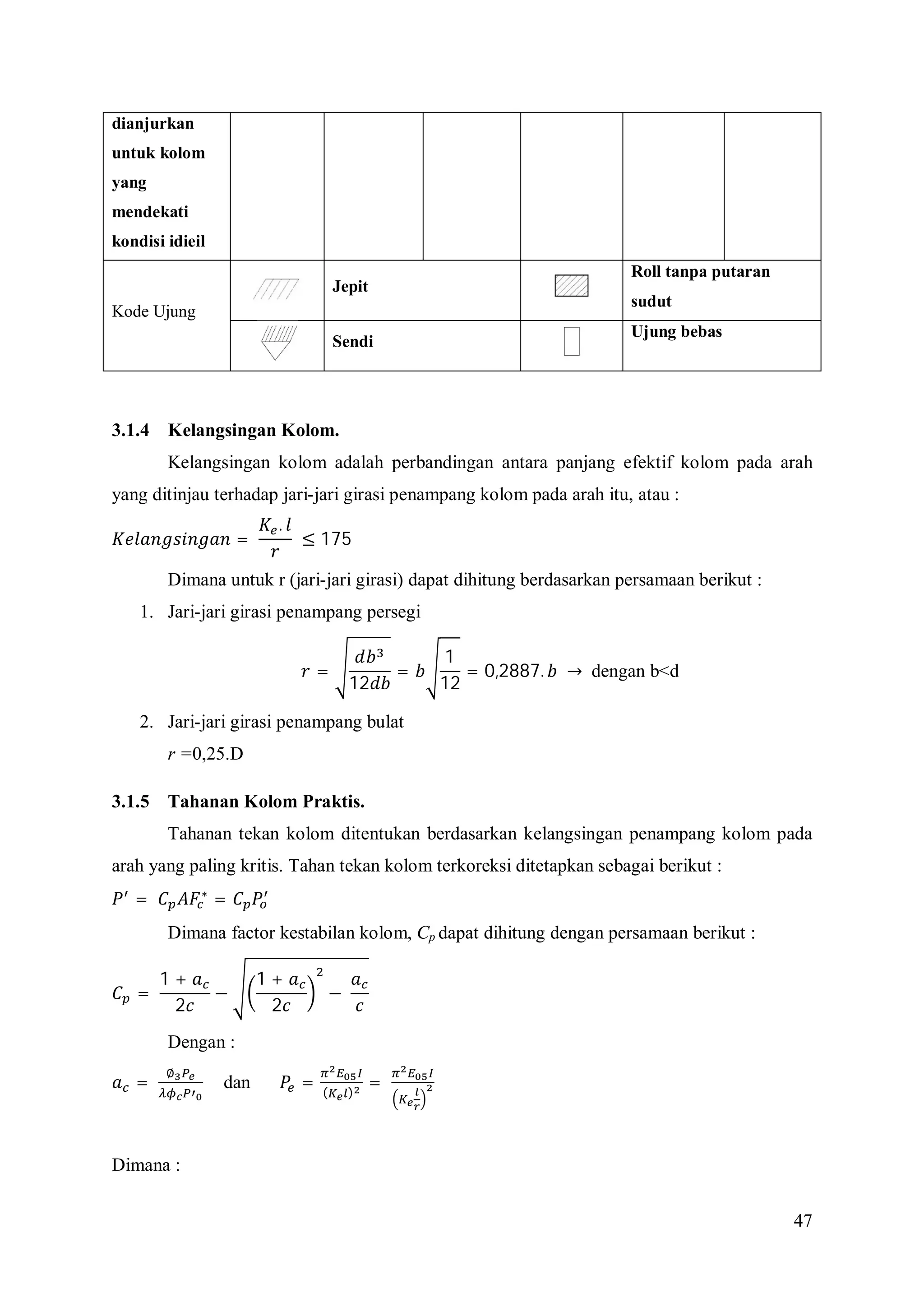 Bab iii perencanaan kuda | PDF
