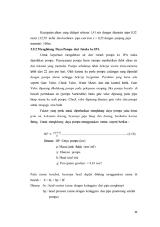 perencanaan intake | DOCX