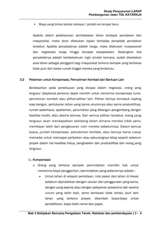 Bab iii rencana larap tol_rev | PDF