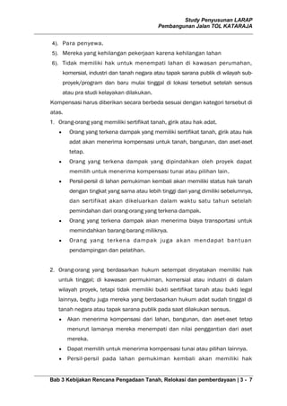 Bab iii rencana larap tol_rev | PDF