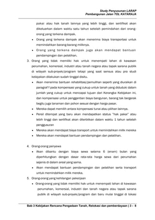 Bab iii rencana larap tol_rev | PDF