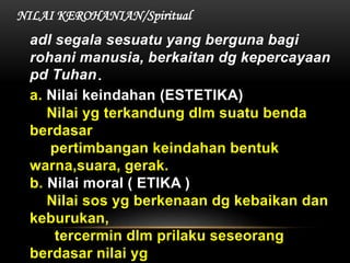 BAB II NILAI DAN NORMA SOSIAL 1.ppt