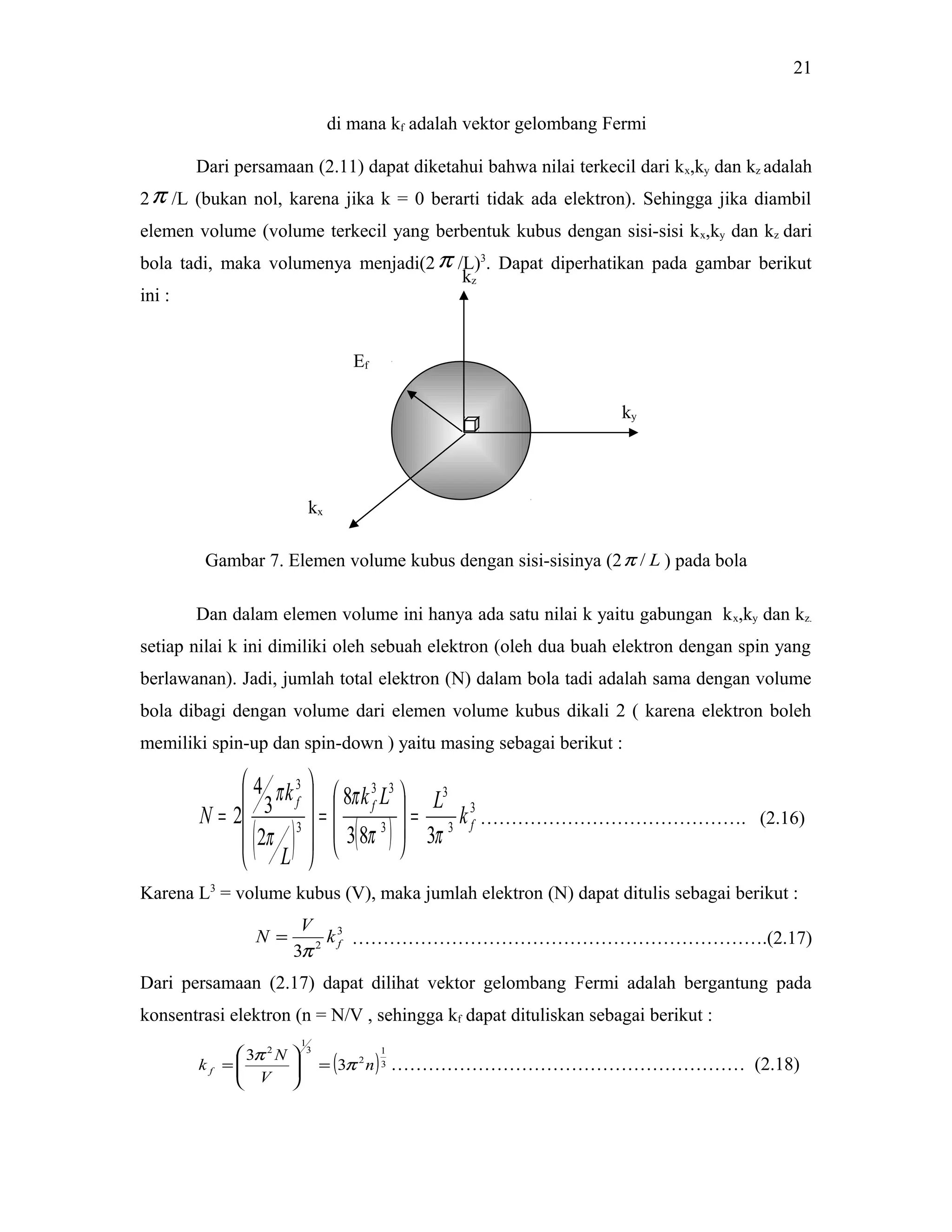 Bab ii pembahasan a. persamaan schrodinger pada gerak partikel b | DOC