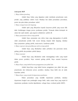 Bab ii pengertian bop | DOCX