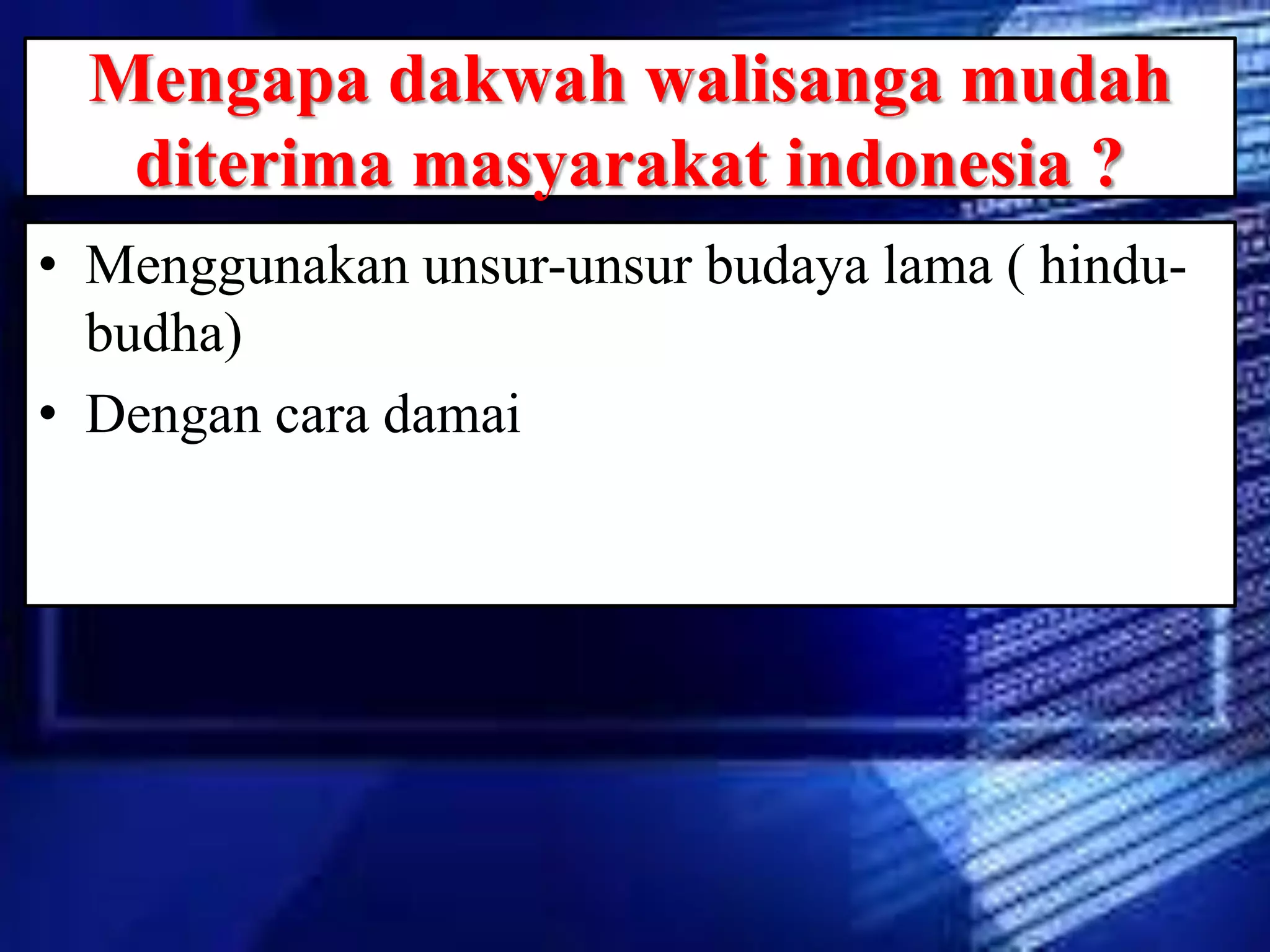 Bab II Peran Walisongo di Indonesia Part I ( Biografi Walisongo) | PPTX