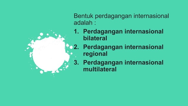 Bab II Ekonomi Perdagangan Internasional.pptx | Free Download