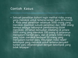 Bab ii perhitungan dalam epidemiologi (part 2) | PPTX