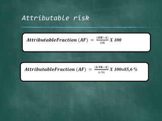 Bab ii perhitungan dalam epidemiologi (part 2) | PPTX