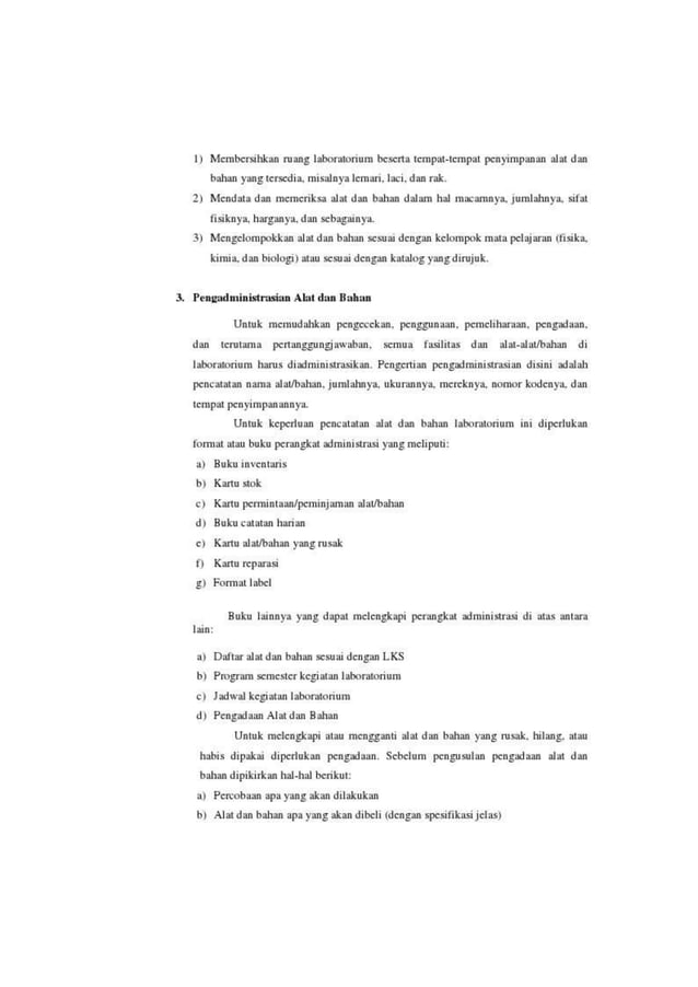 Bab ii rencana kegiatan laboratorium ipa | PDF