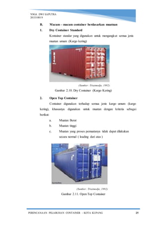 PERENCANAAN PELABUHAN PETI KEMAS - BAB II | DOCX