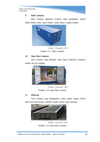 PERENCANAAN PELABUHAN PETI KEMAS - BAB II | DOCX