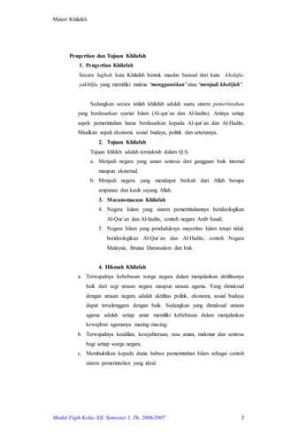Bab i khilafah | PDF