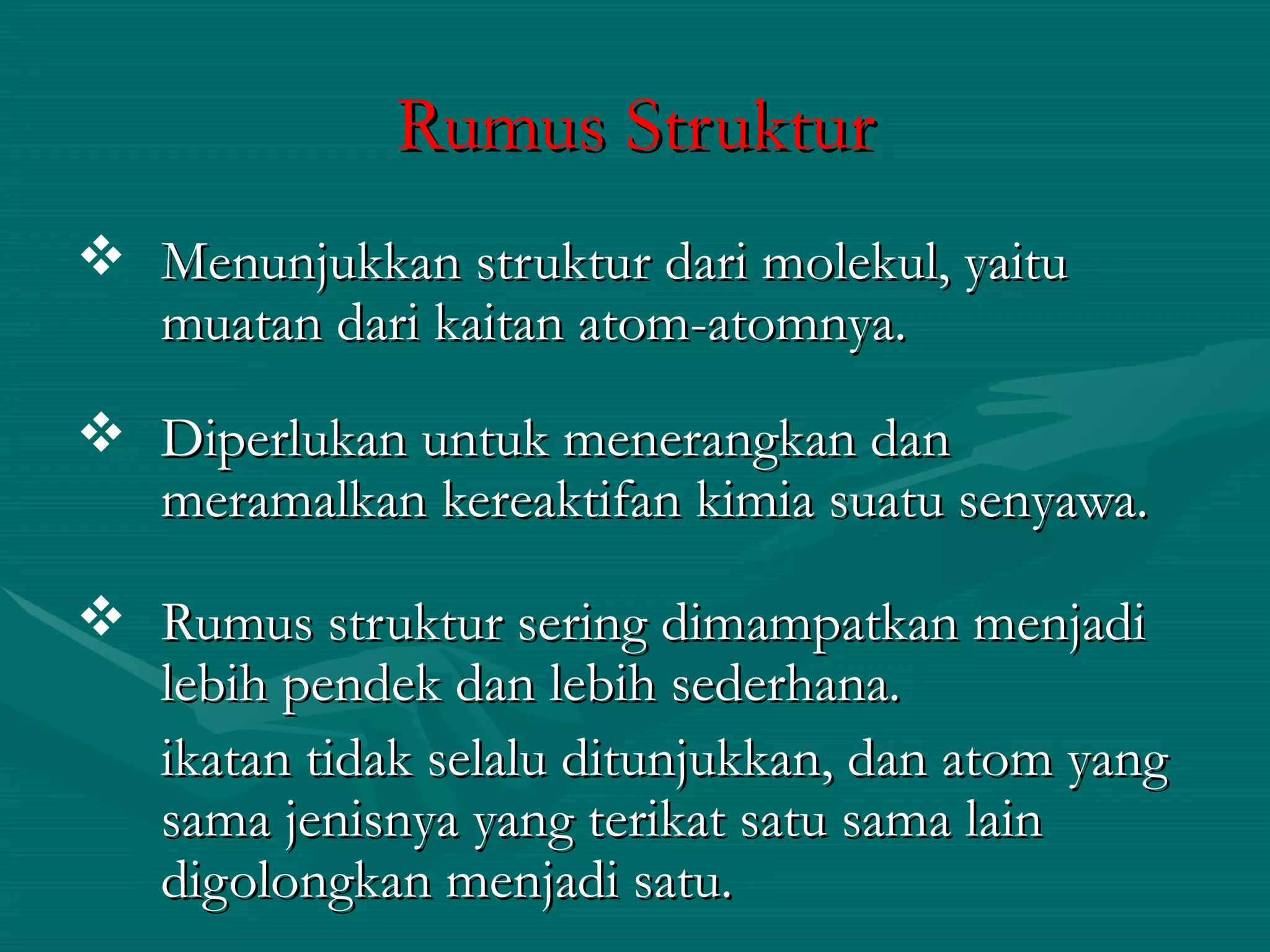 Struktur Molekul Organik | PPT