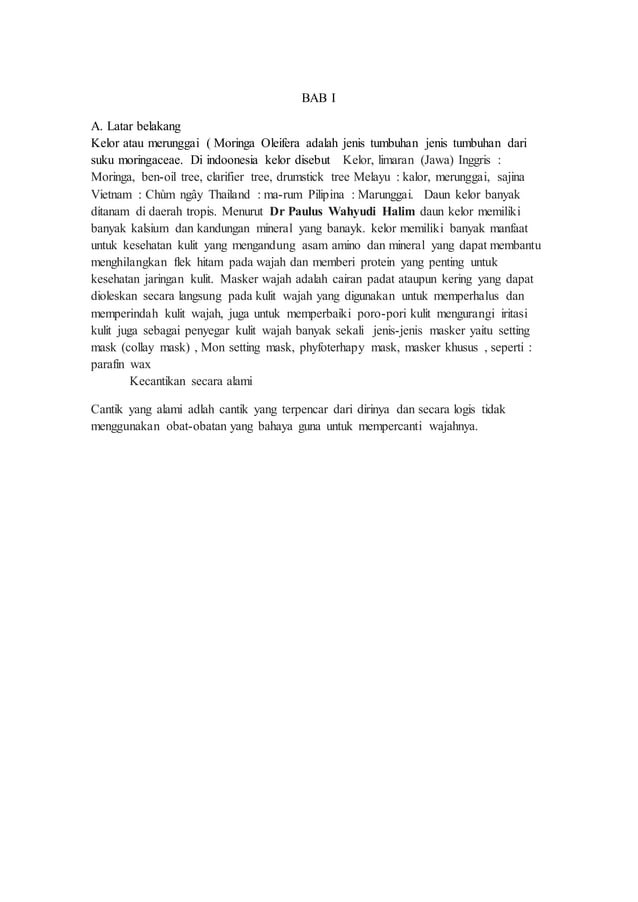 Bab i laporan | DOCX