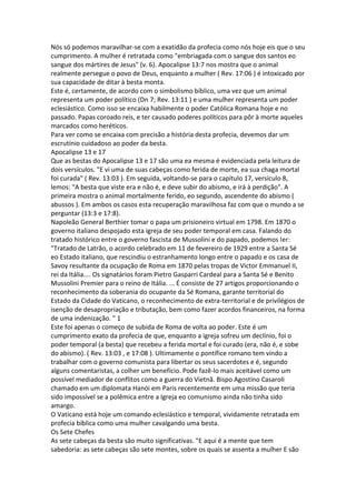 Babilônia e a besta | DOCX