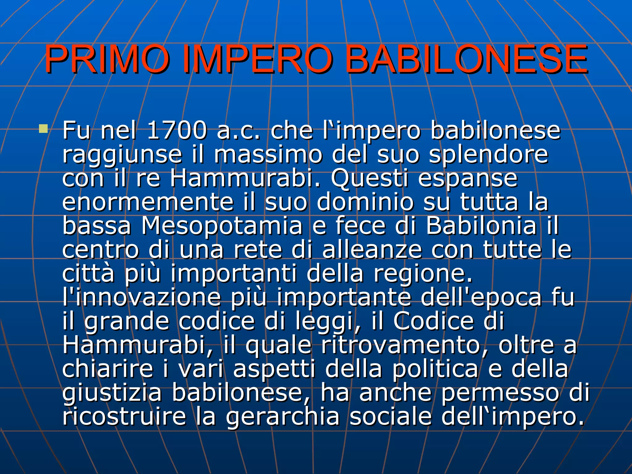 Babilonesi E Assiri | PPT