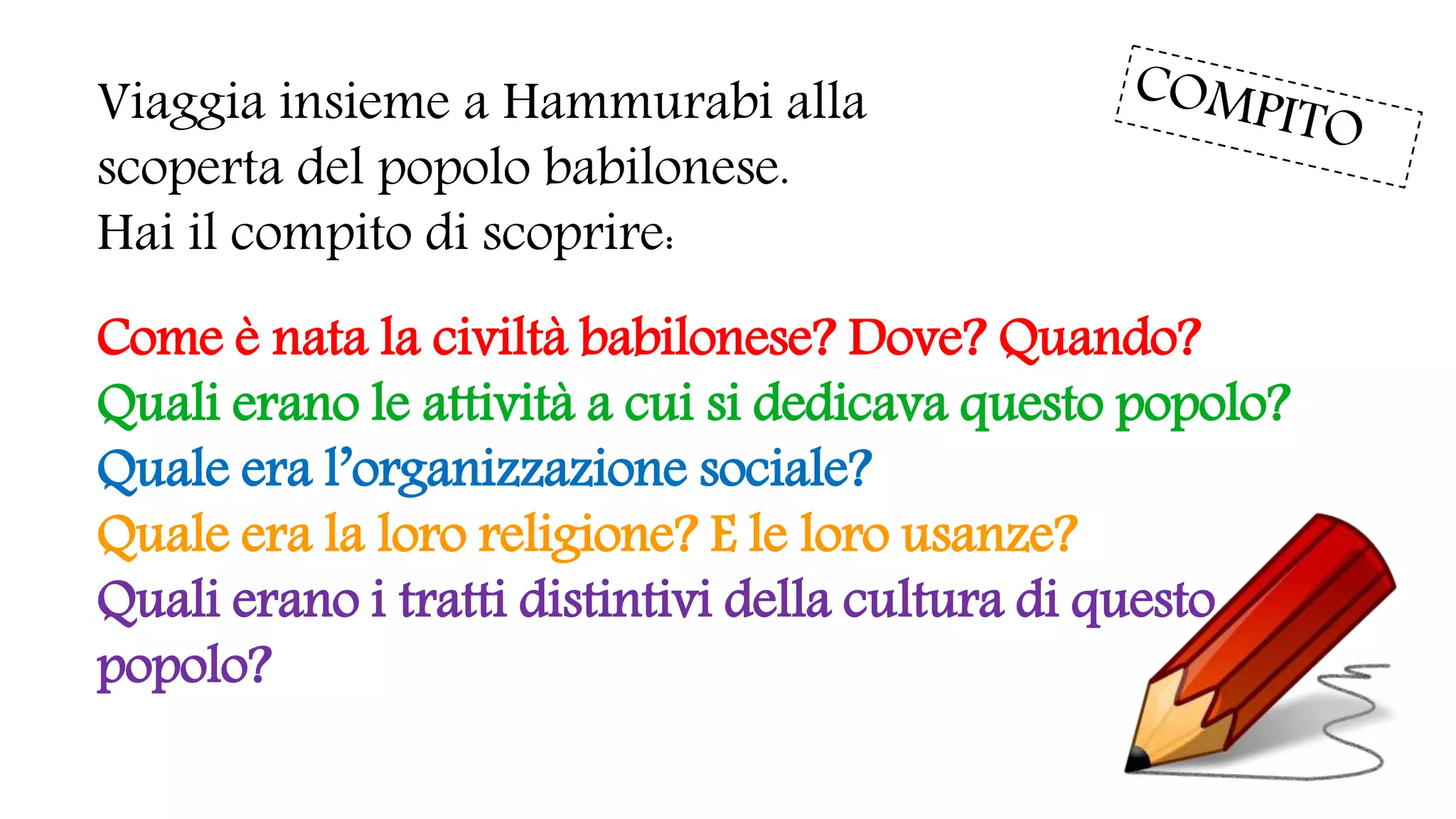 I Babilonesi | PPTX