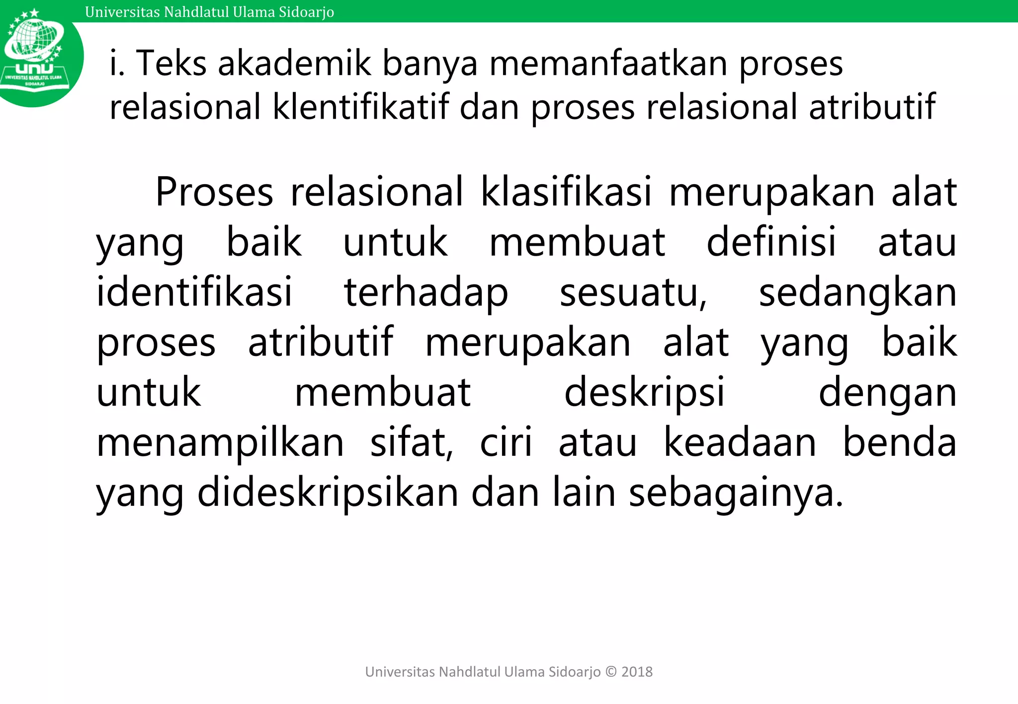 Bab 1 mengeksplorasi_teks_akademik_dalam_genre_makro[1] | PPT