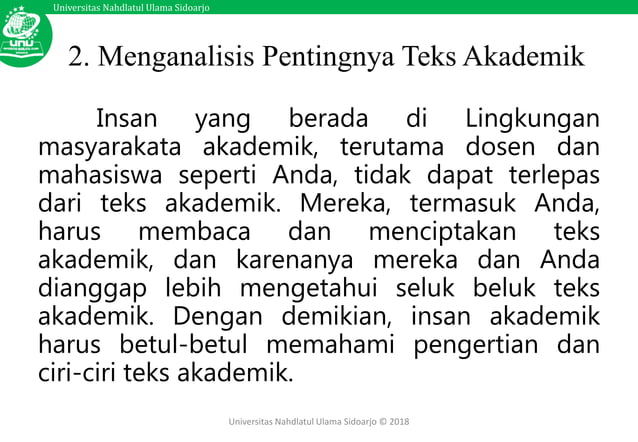 Bab 1 mengeksplorasi_teks_akademik_dalam_genre_makro[1] | PPT