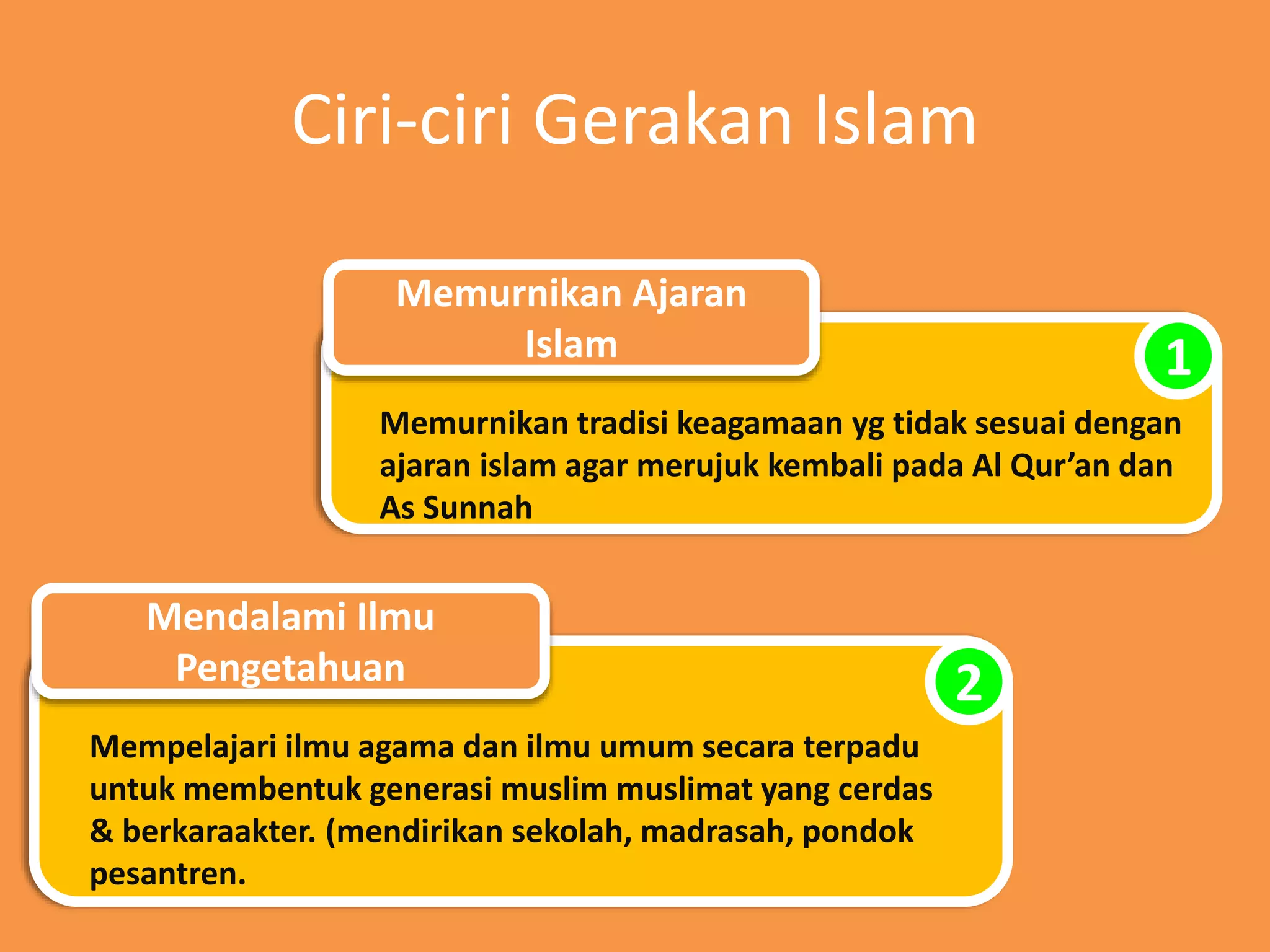 Muhammadiyah sebagai gerakan Islam | PPTX