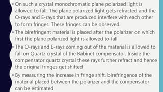 Babinet compensator | PPTX