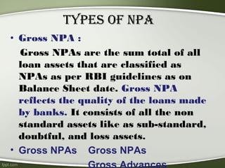 Non Performing Assets (NPA) | PPT