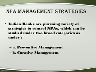 Non Performing Assets (NPA) | PPT