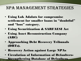 Non Performing Assets (NPA) | PPT
