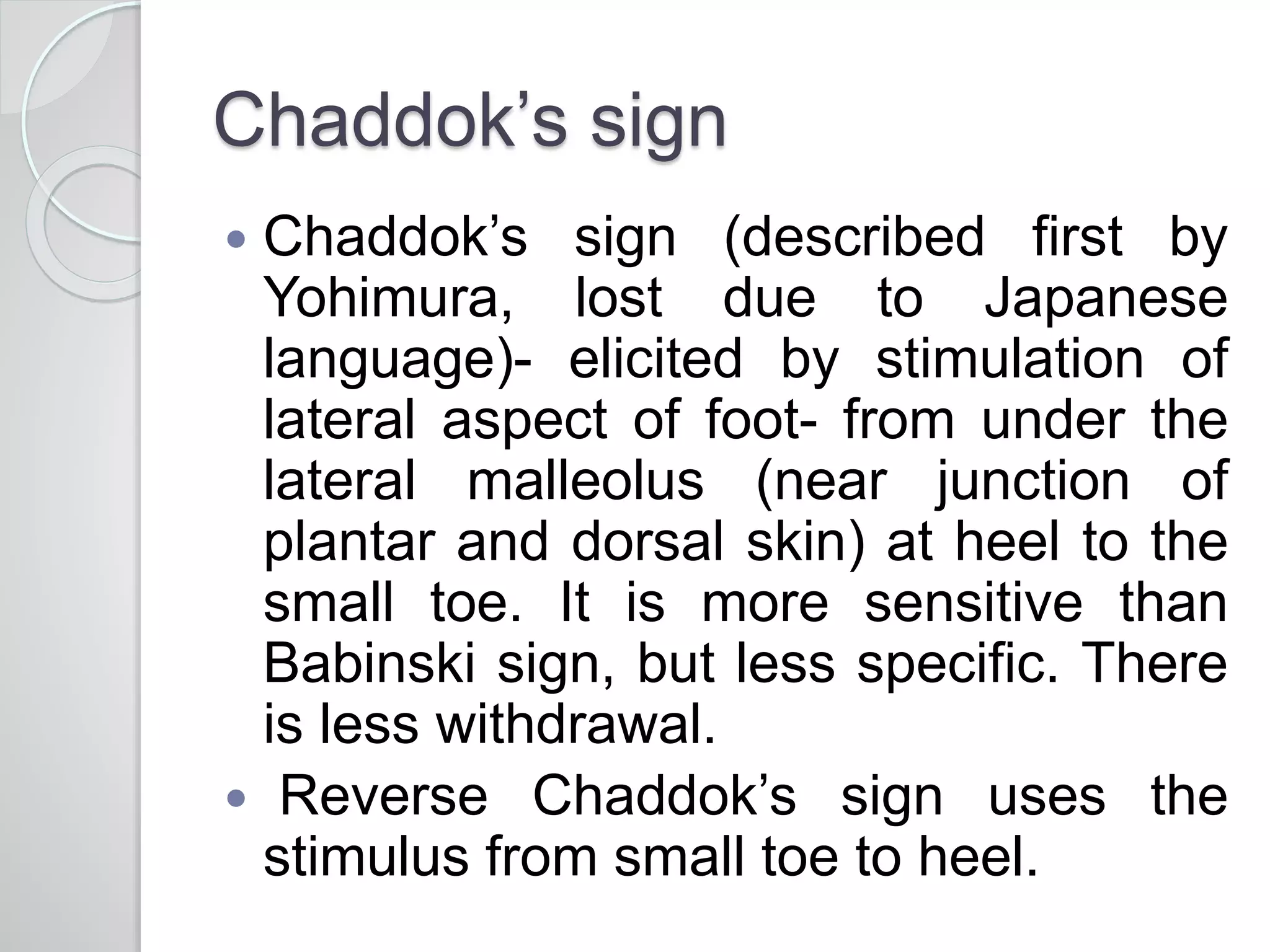 Babinski Sign | PPTX