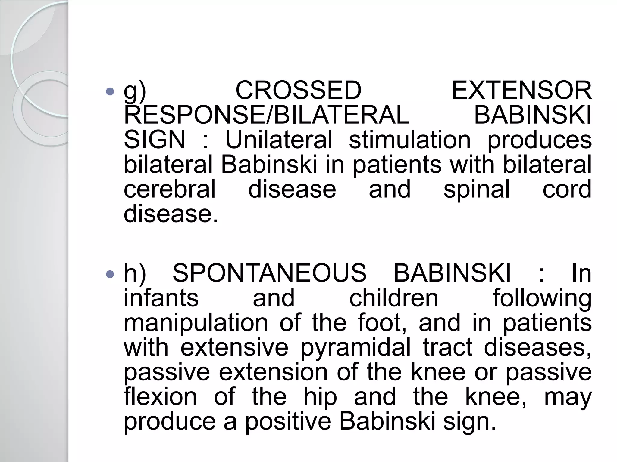 Babinski Sign | PPTX | Death, Injury, or Military Conflict | Sensitive ...