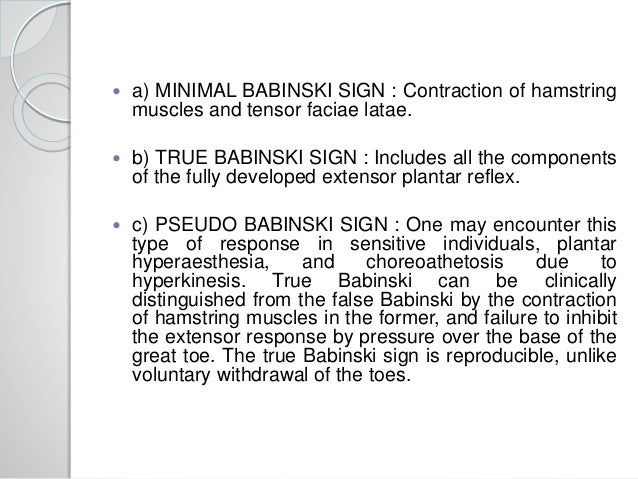 Babinski Sign