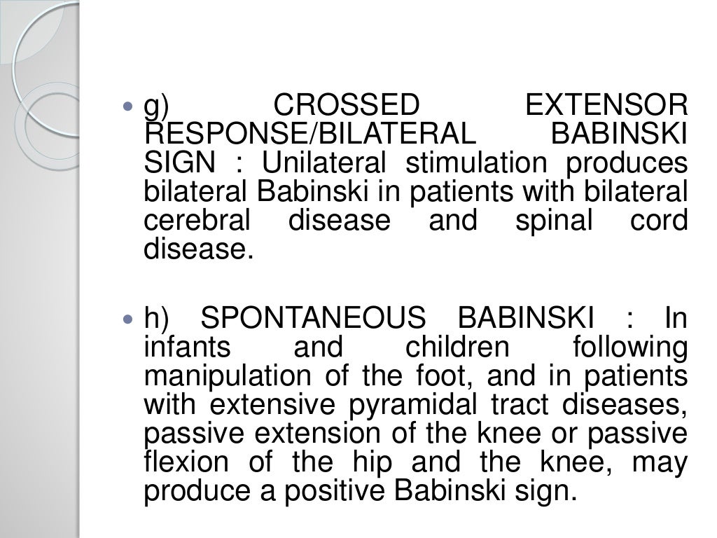 Babinski Sign